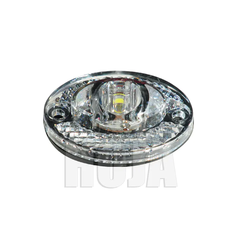 LED Marker & Clearance Light with Reflex, Surface Mount Mini Oval_LED ...